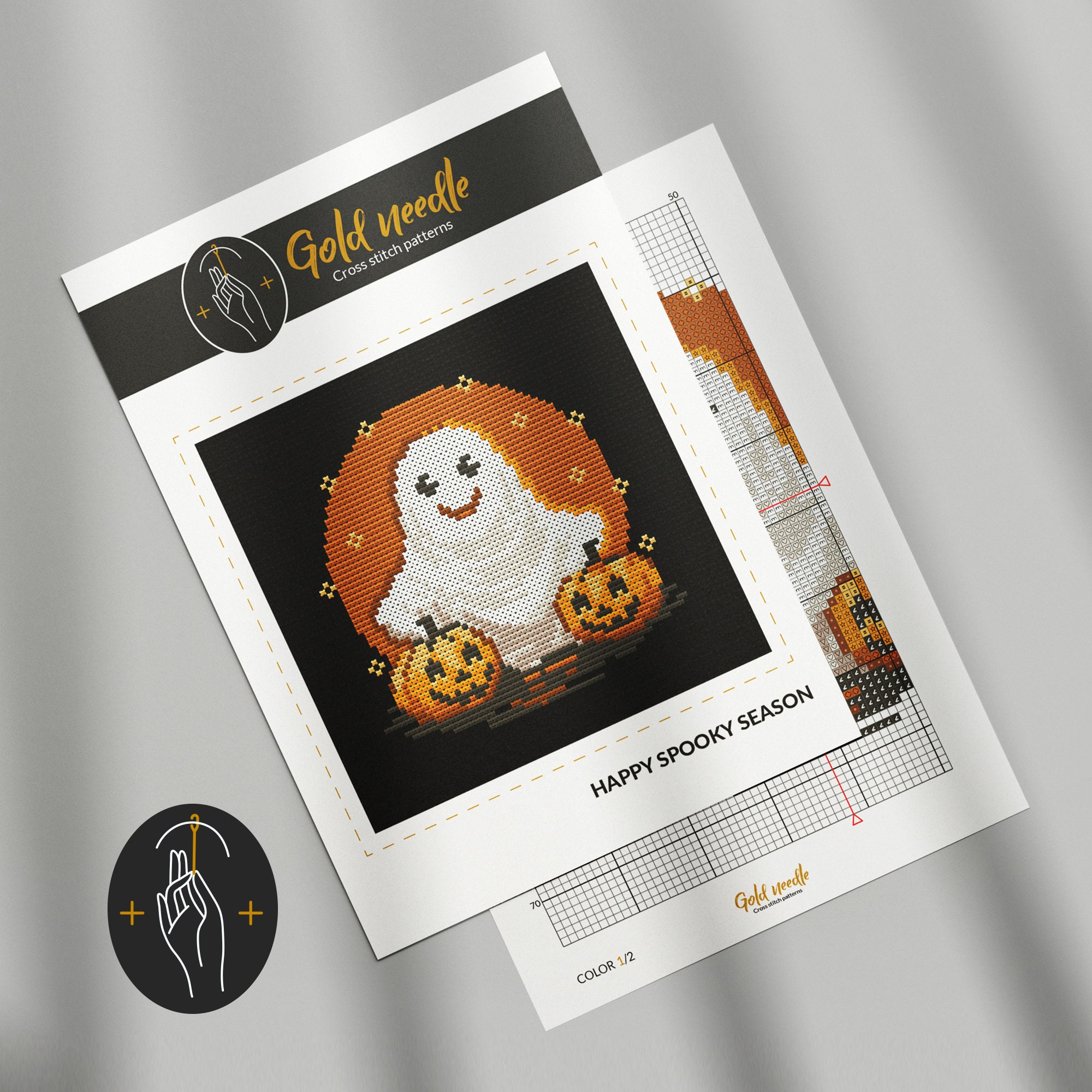 Happy Spooky Season - Cross Stitch Pattern - Easy - Funny - Cute ...