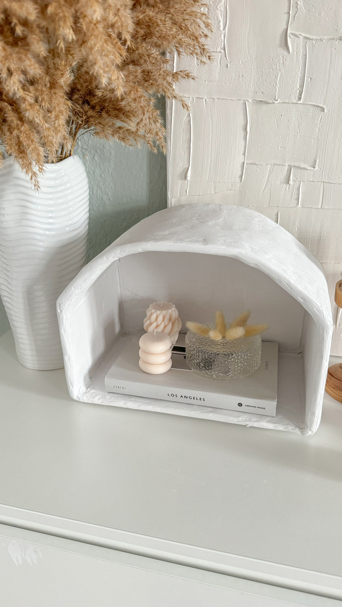 Arch Shelf Aesthetic Minimalist Shelf Handmade Decor Recycled Decor ...