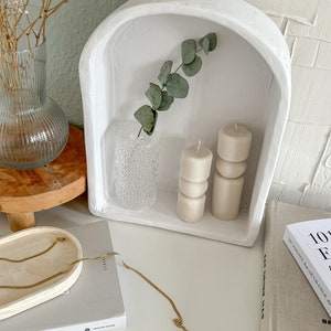 Arch Shelf Aesthetic Minimalist Shelf Handmade Decor Recycled Decor ...