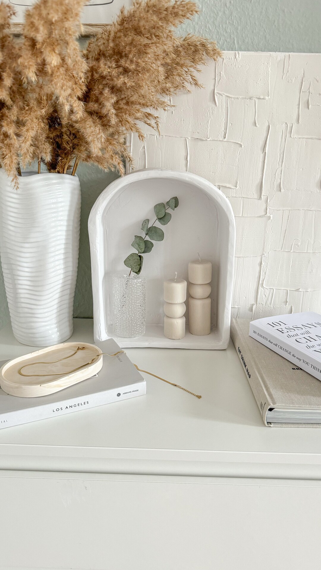 Arch Shelf Aesthetic Minimalist Shelf Handmade Decor Recycled Decor ...