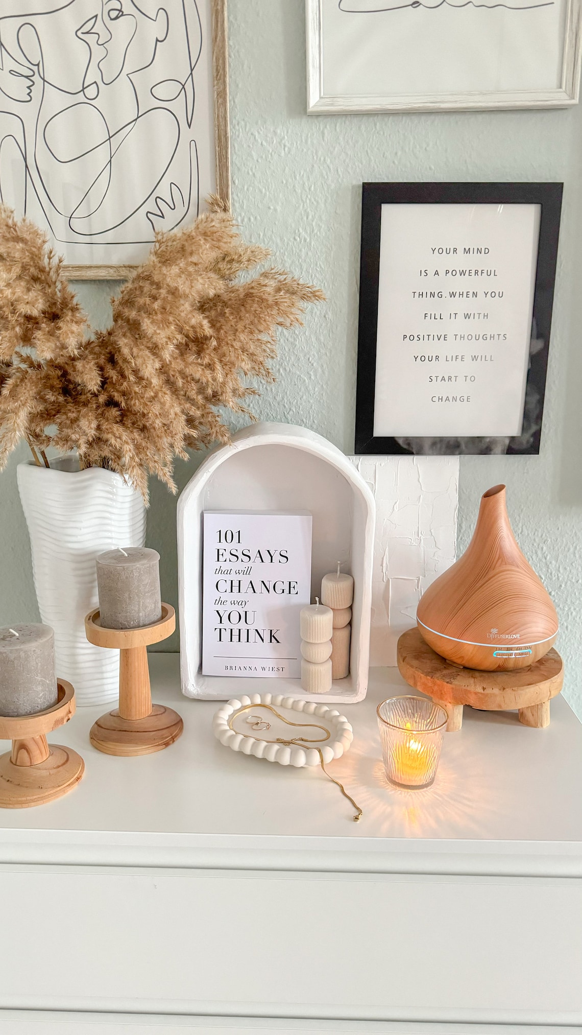 Arch Shelf Aesthetic Minimalist Shelf Handmade Decor Recycled Decor ...