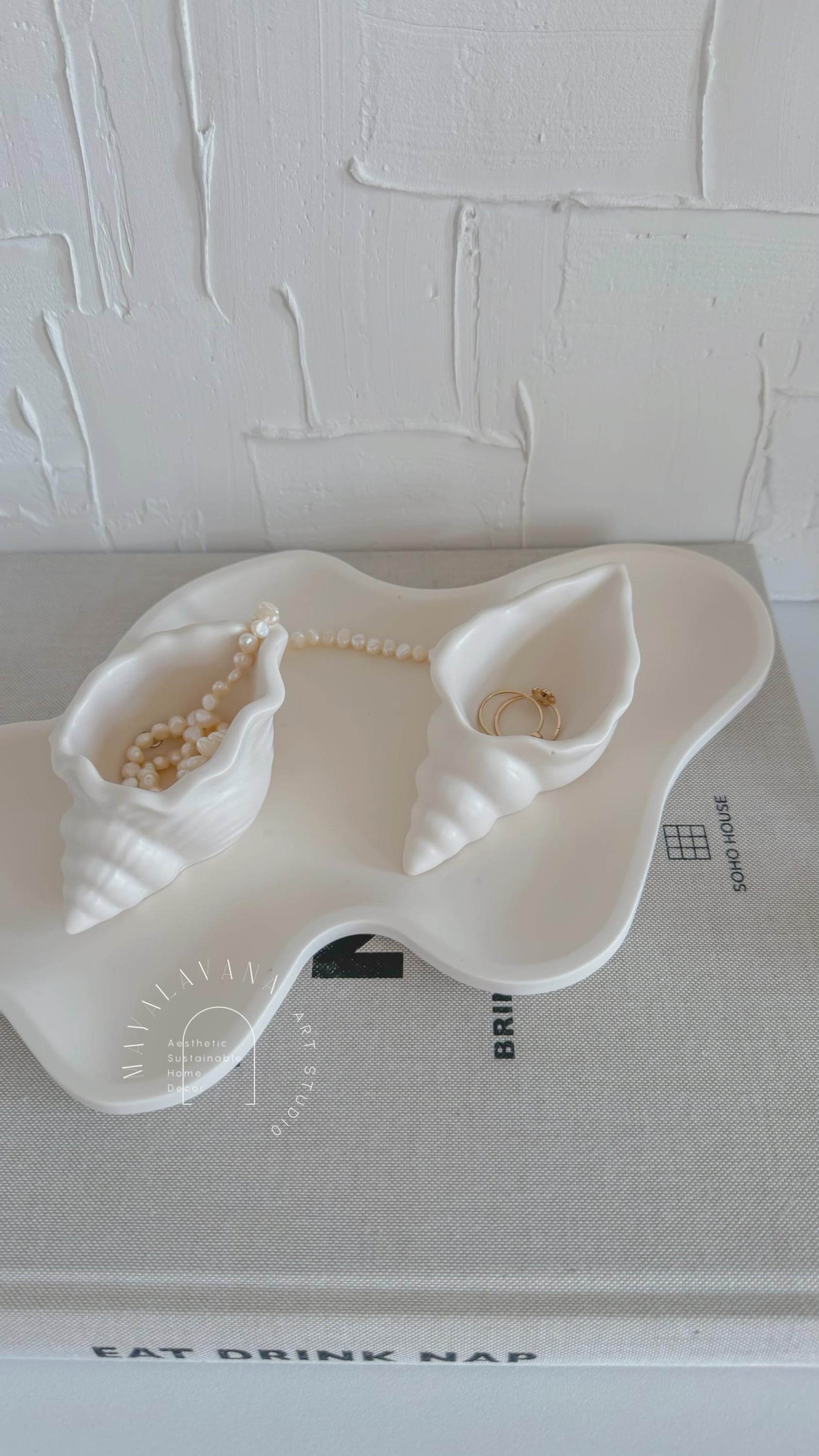 Seashell Tray | Jewelry Tray | Deco Tray | Trinket Tray | Home Decor ...