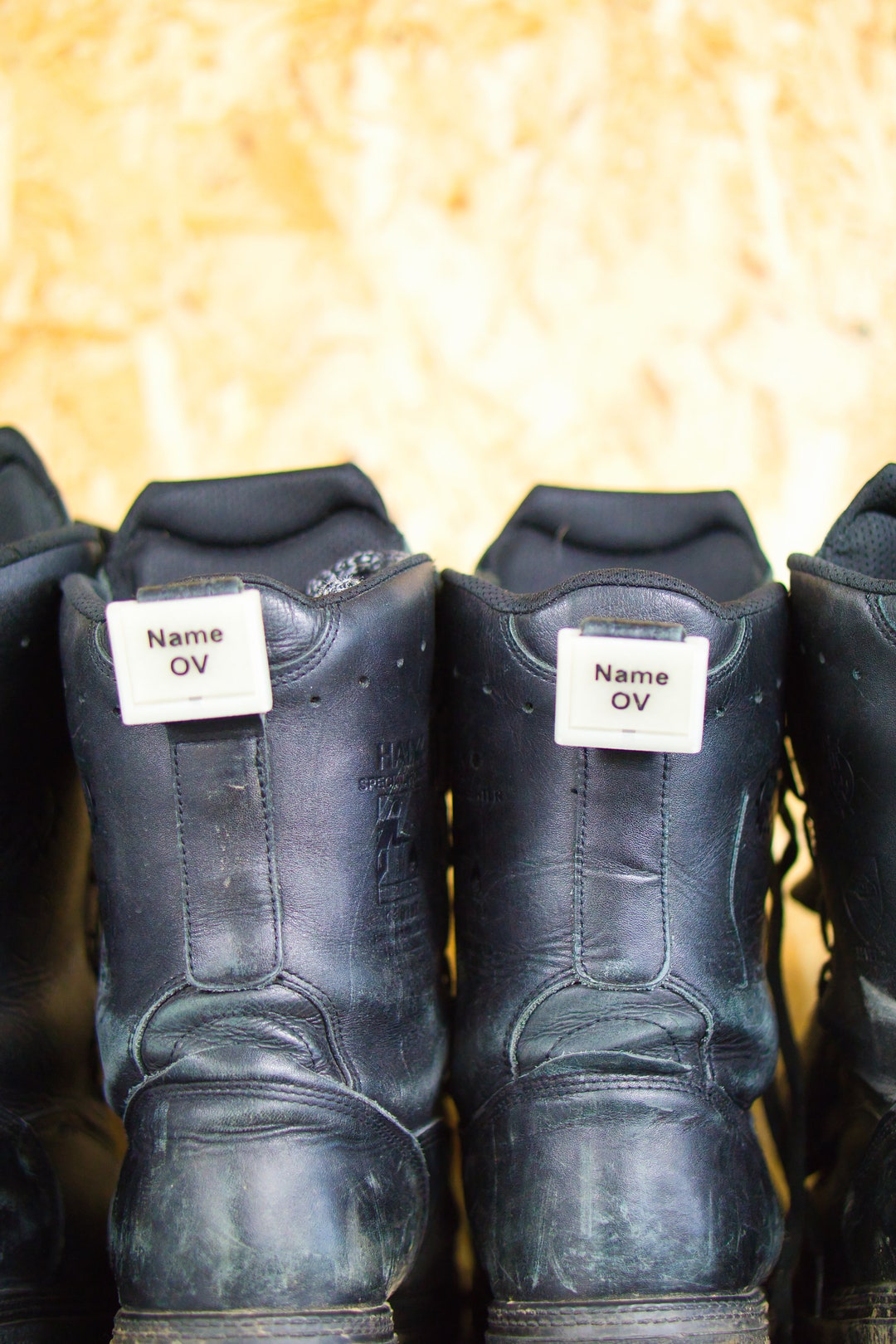 Haix Emergency Boot Name Tag Customizable Boot Tag for Firefighters ...