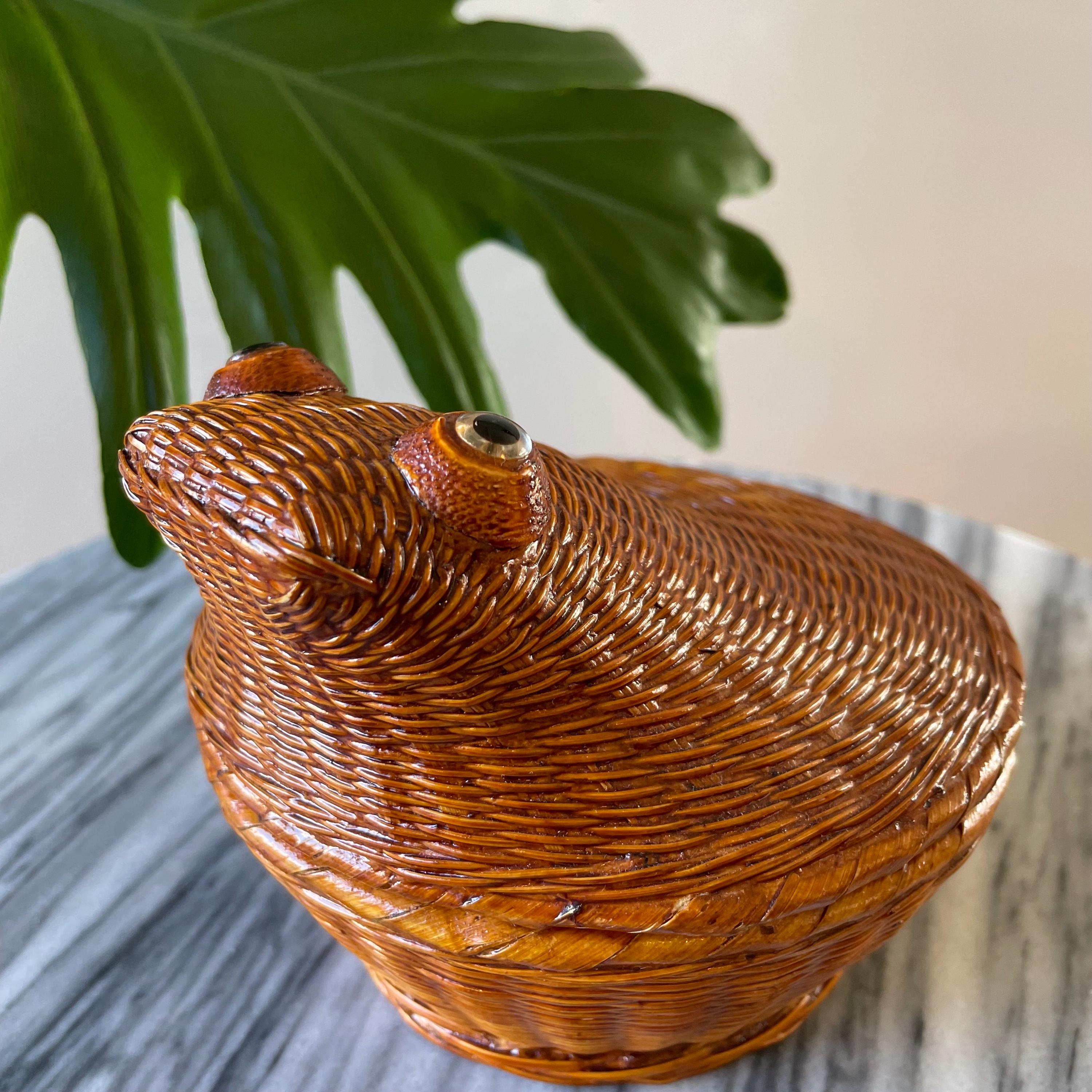 Kitchy Nesting Frog Baskets - Chinese Stacking Baskets - Etsy