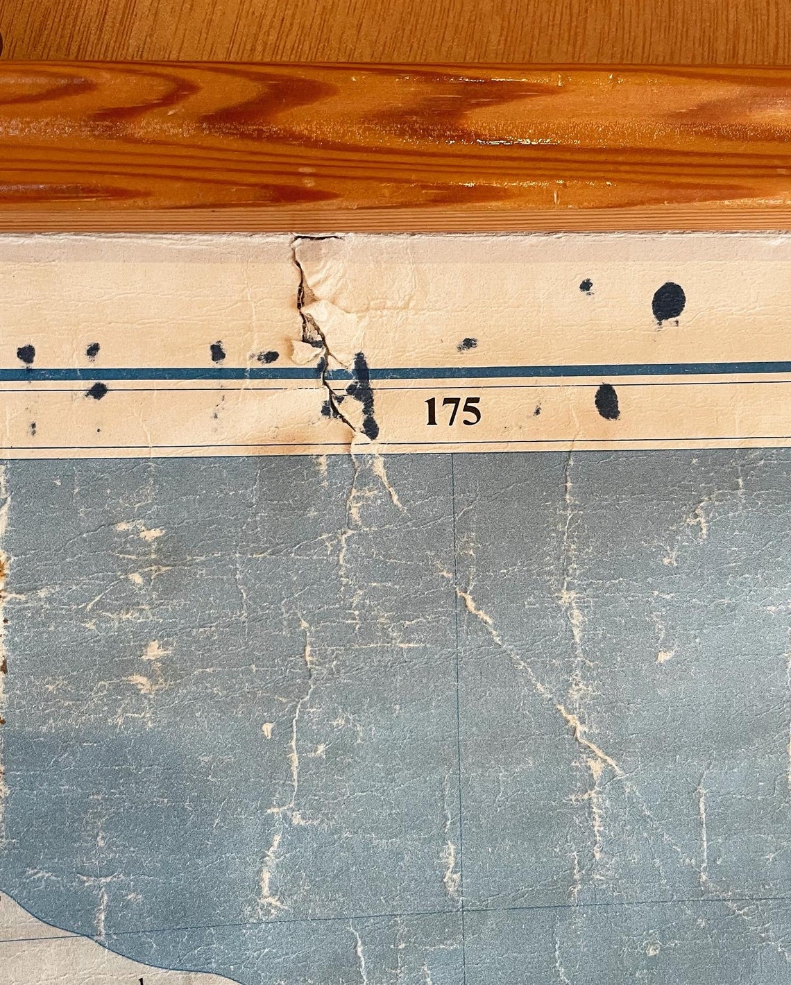 Large Vintage Hanging Map of New Zealand North Island - Etsy