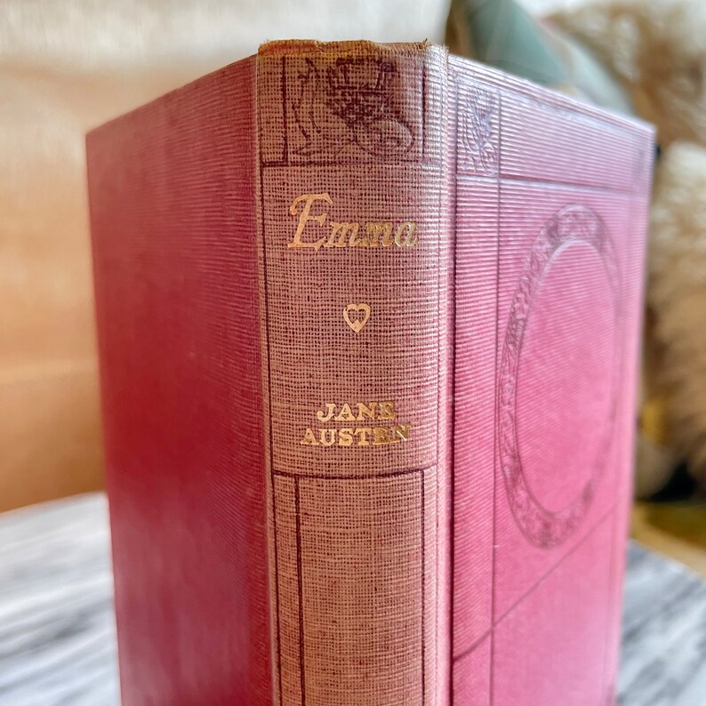 Emma by Jane Austen Antique Hardback From New Zealand - Etsy