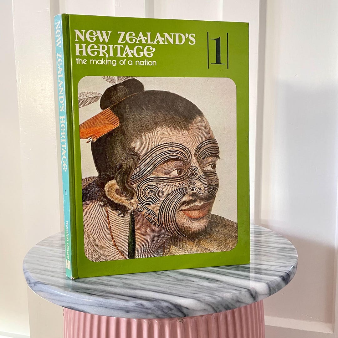 1976 Vintage new Zealands Heritage the Making of a Nation Book No. 1 NZ ...