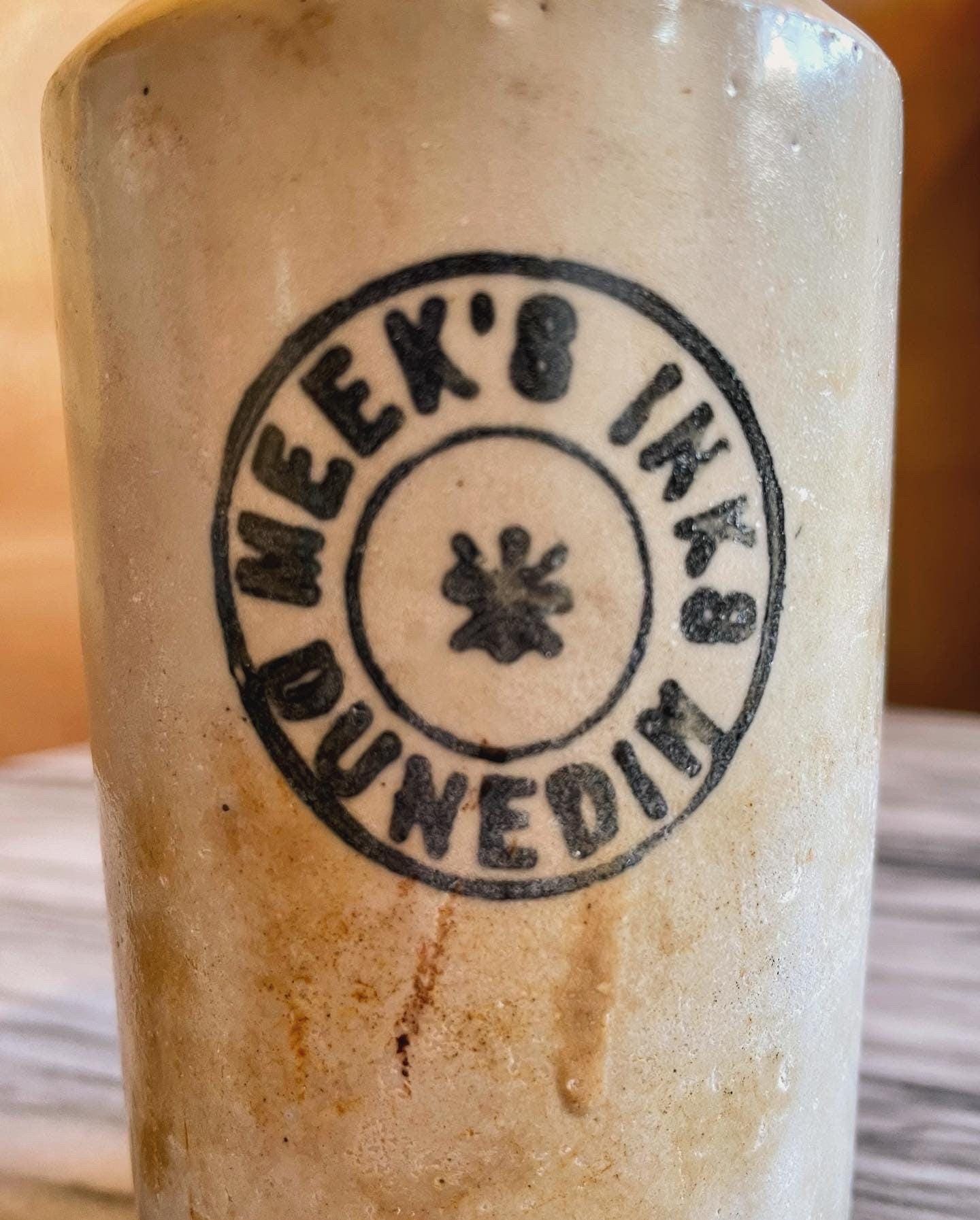 Antique Glazed Stoneware Ink Bottles - Dunedin New Zealand - Pick From ...