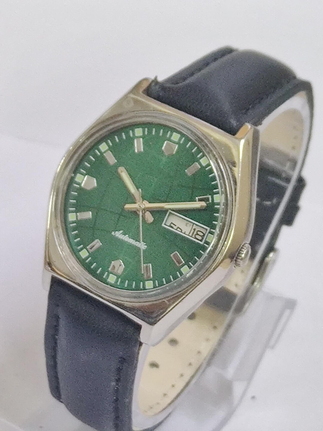 Vintage Automatic Movement Day Date Dial Analog Wrist Watch for Men S28 - Etsy