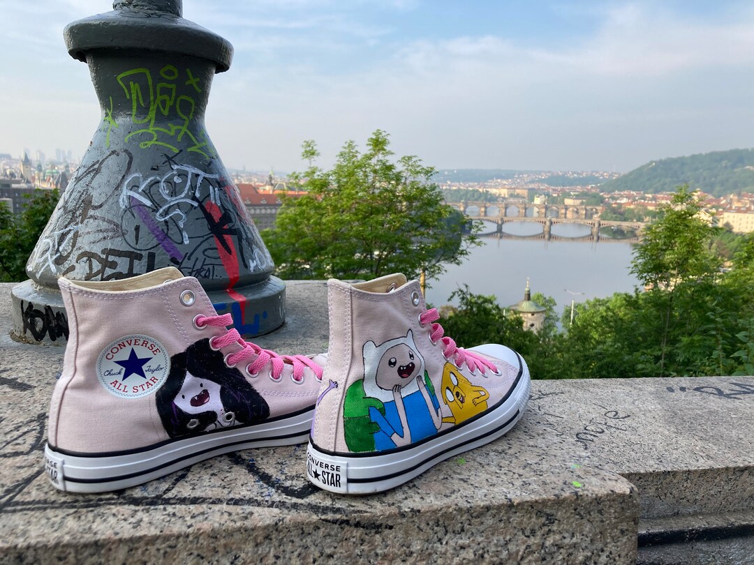 Your Coolest Adventure Time Converse - Etsy