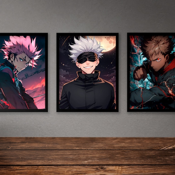 Jujutsu Kaisen Posters - Etsy