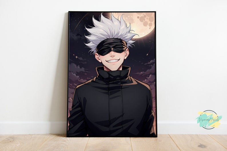 Jujutsu Kaisen Poster Set Of 8 Jjk Poster Pack Jujustu Kaisen Print Anime Poster Manga Wall