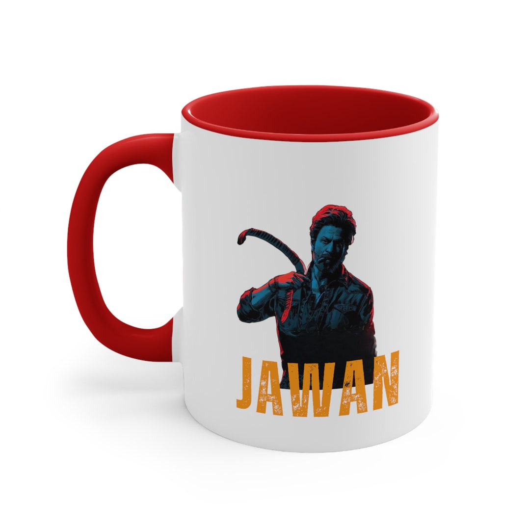 Jawan Movie Mug L Shahrukh Khan Mug L Bollywood L Indian Movie L Accent ...