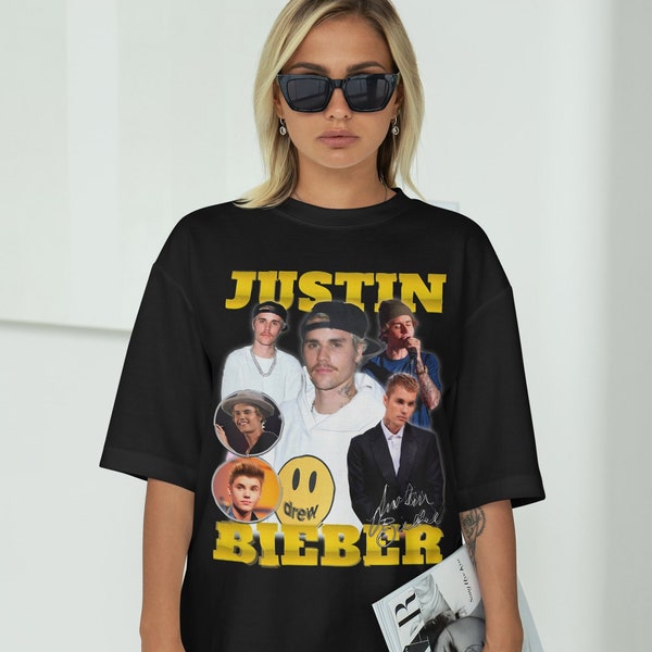 Justin Bieber Shirt - Etsy UK