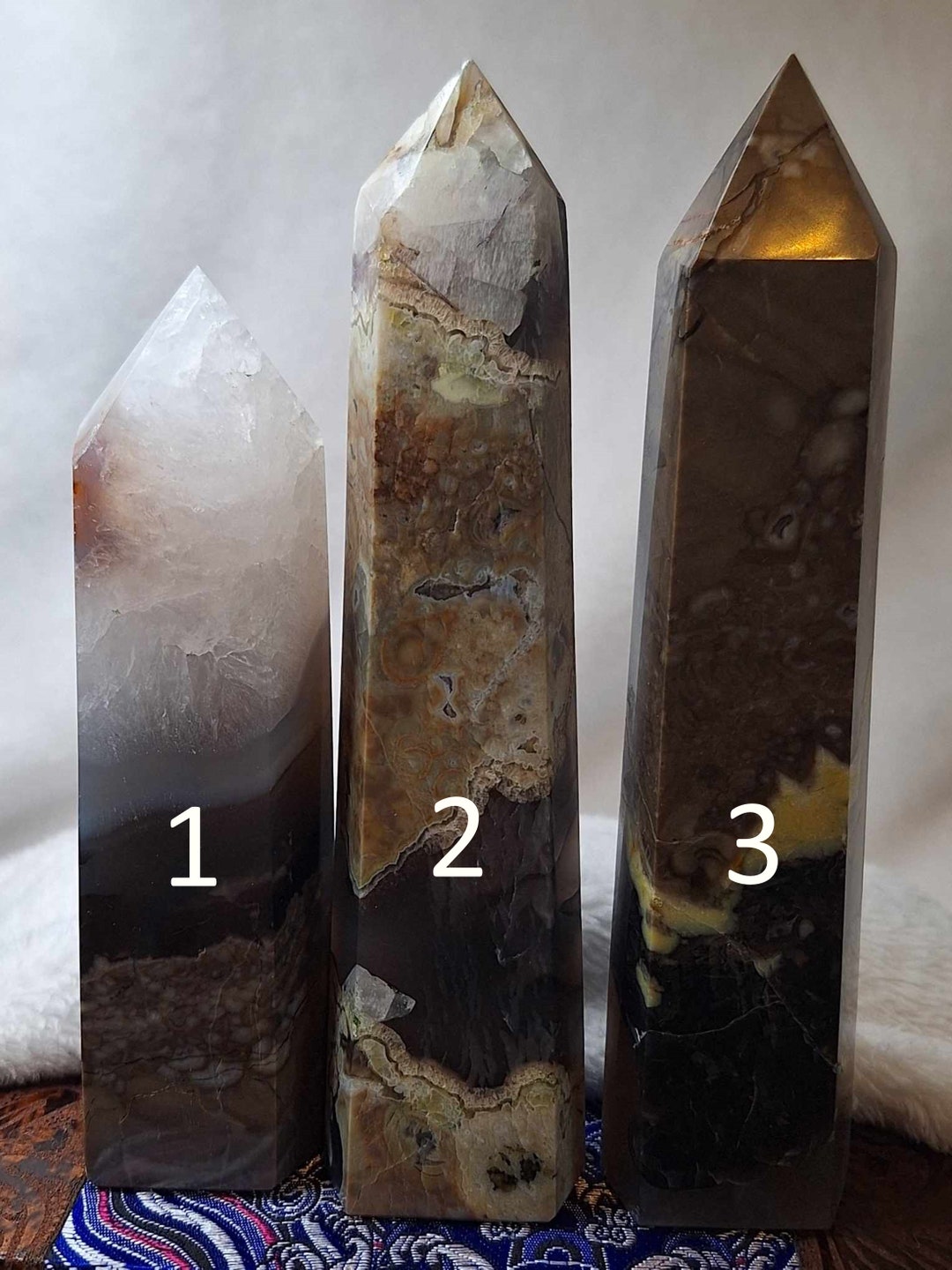 Volcano Agate Towers, Choose Your Own - Etsy