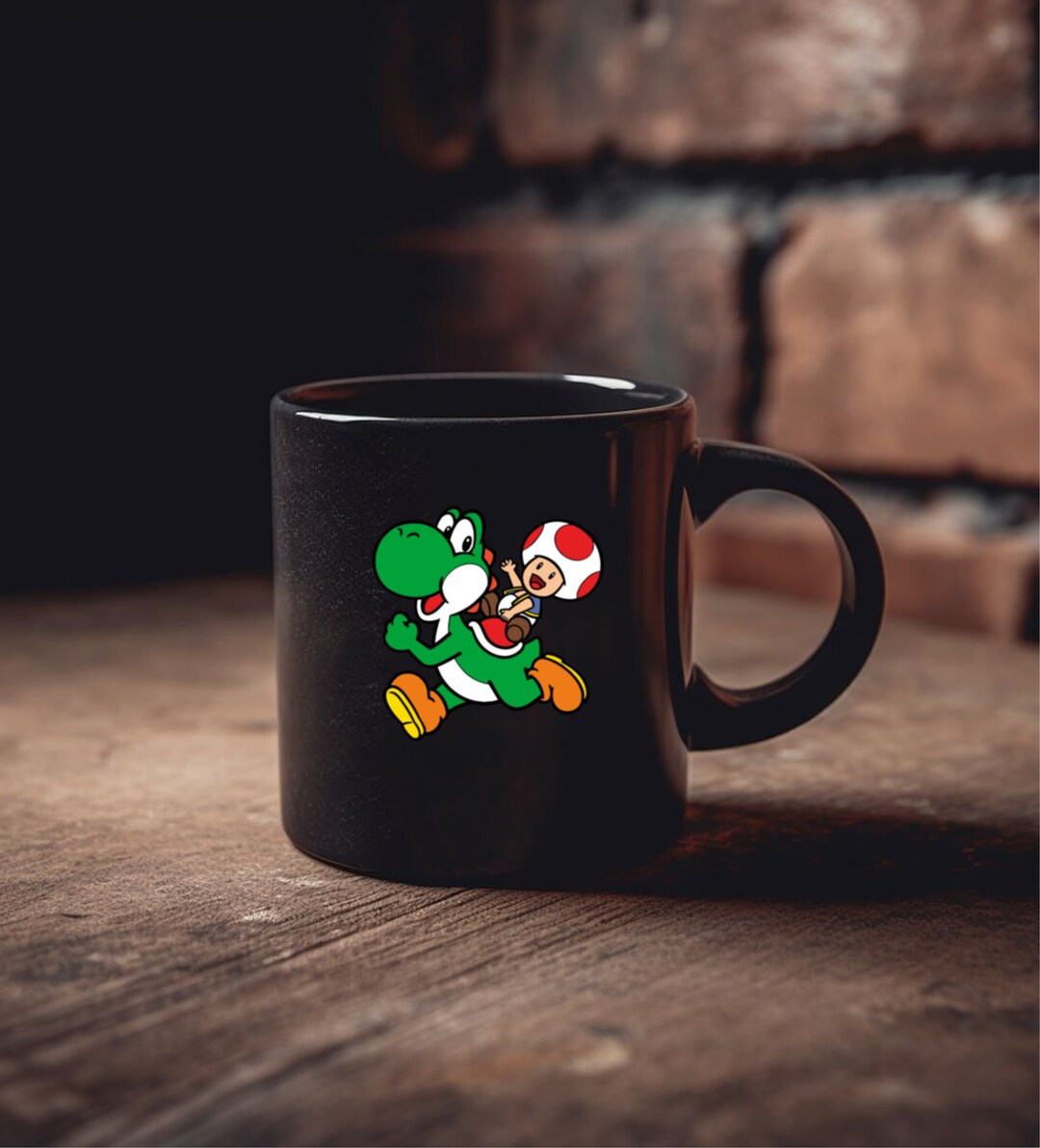 Super Mario Mug Matching Kids Mugs Joshi Mug Mario Design - Etsy