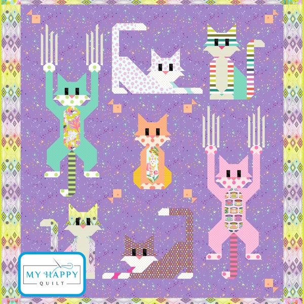 Tabby Road Quilt Kit - Etsy