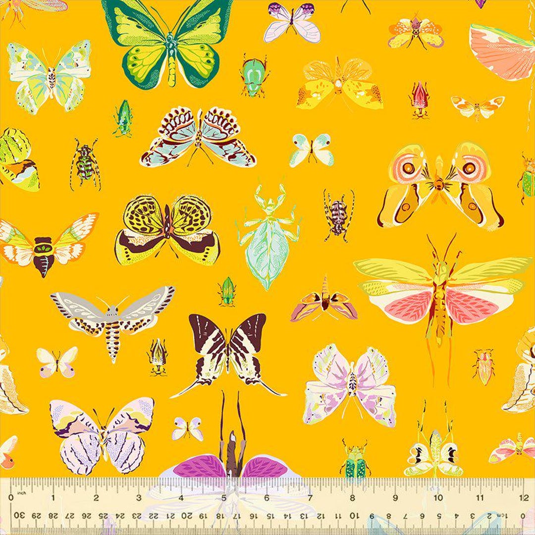 Tamara Kate- Insectarium- on Display 54652-1 Amber- Half Yard- October ...
