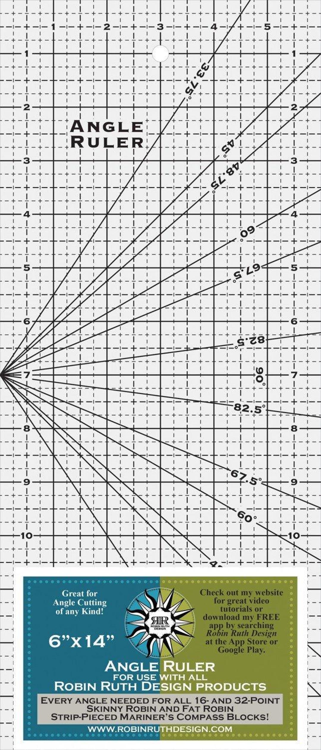 Robin Ruth Angle Ruler - Etsy