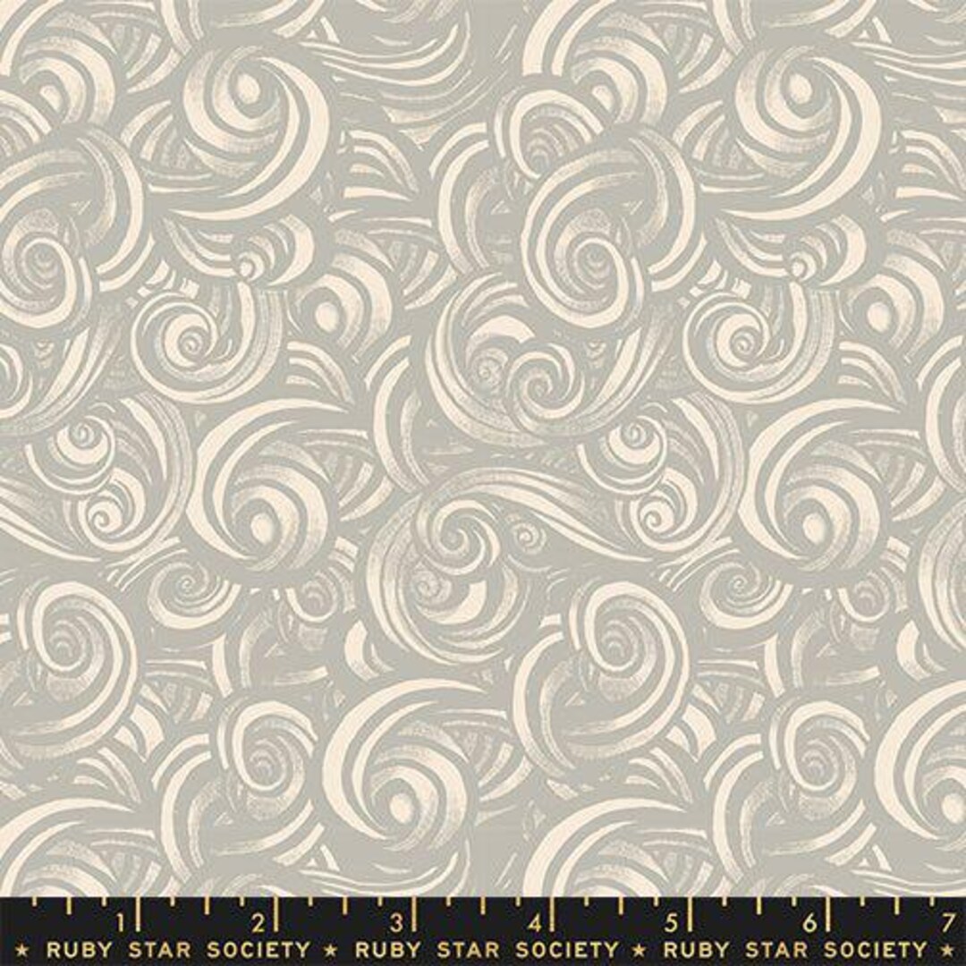 PRE-ORDER Fireglow by Sarah Watts- Smoke RS 2135 11-oyster- Half Yard ...
