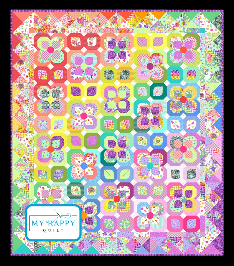 PRE-ORDER Tula Pink Untamed Untamed Garden Quilt Kit October 2024 - Etsy