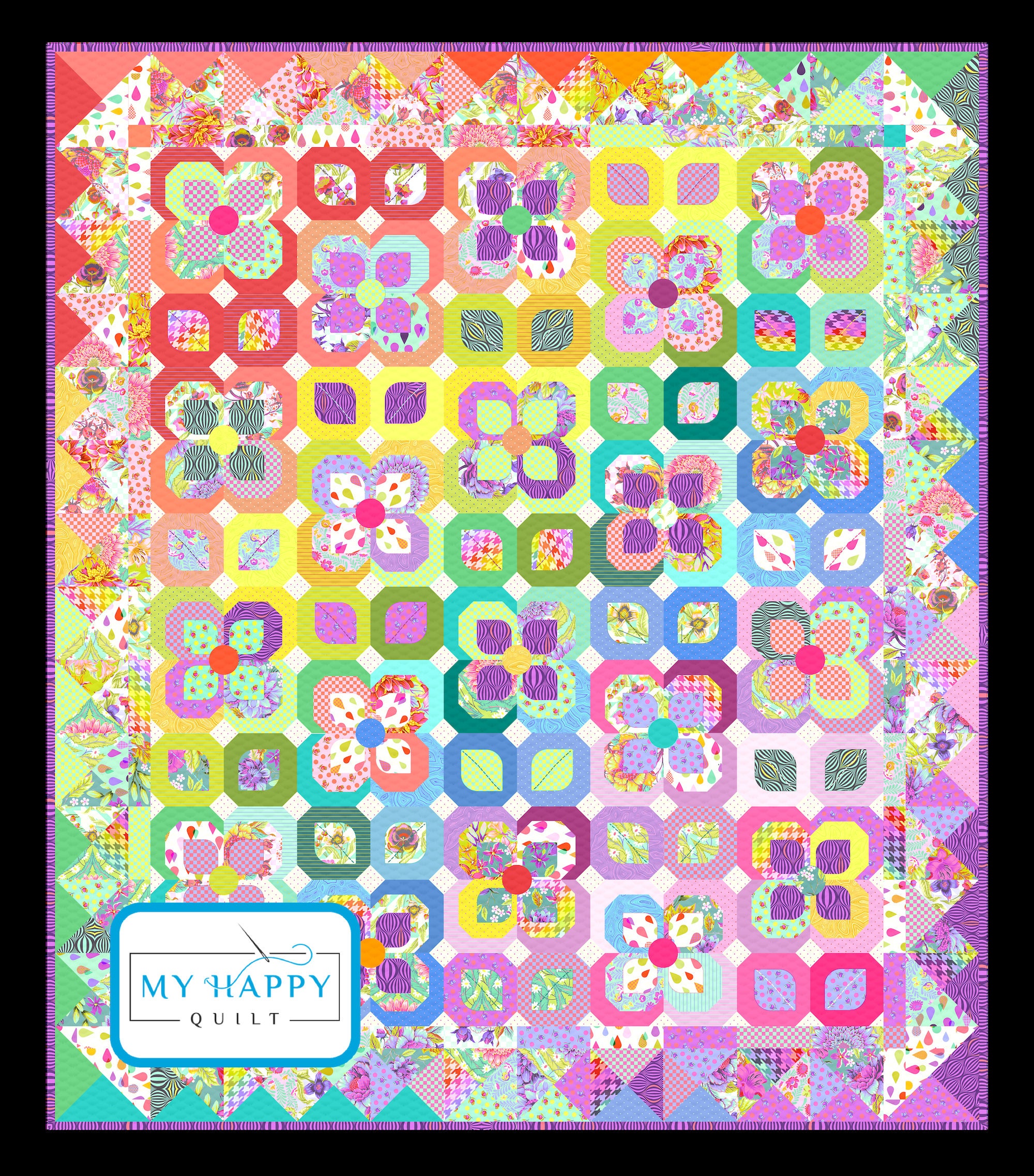 PRE-ORDER Tula Pink Untamed Untamed Garden Quilt Kit October 2024 - Etsy