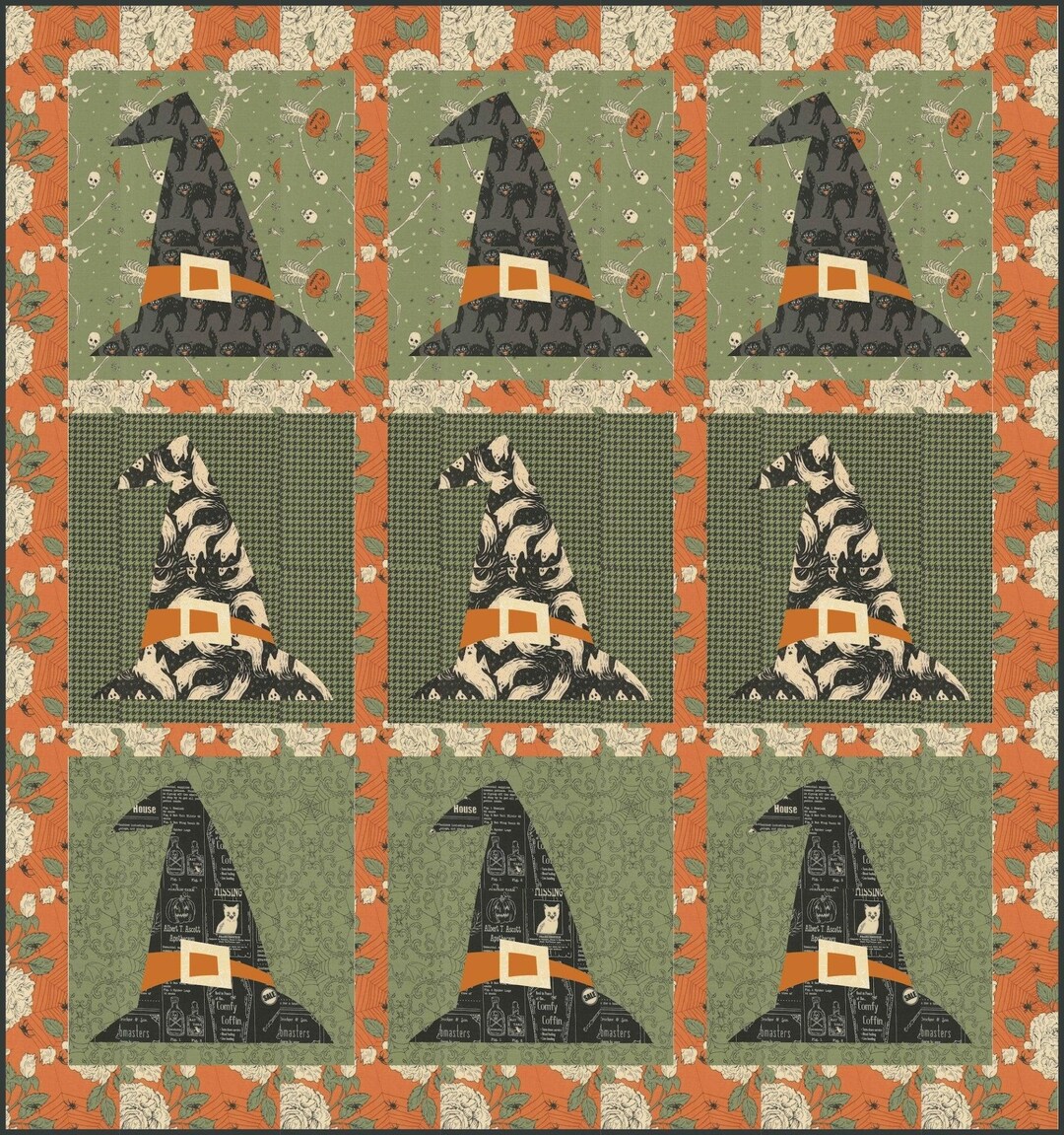 Pre-order Hester's Quilt Kit Featuring Home Sweet Haunt by Stacy Iest ...