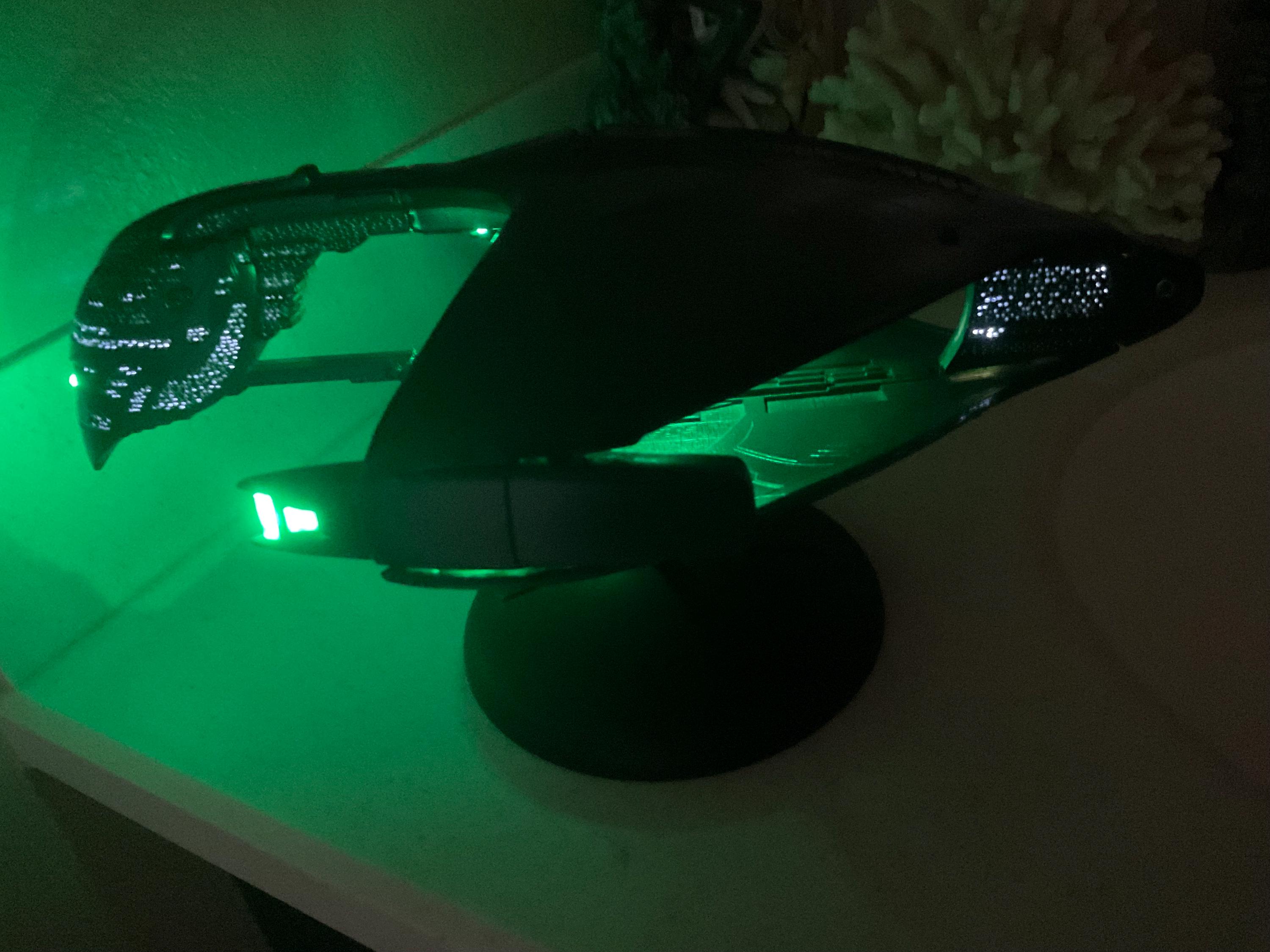 Star Trek Romulan Warbird Lit Model 1:3200 Scale - Etsy