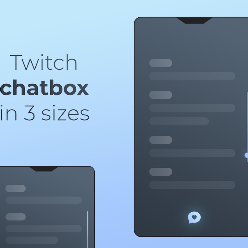 Twitch Chat Overlay - Etsy