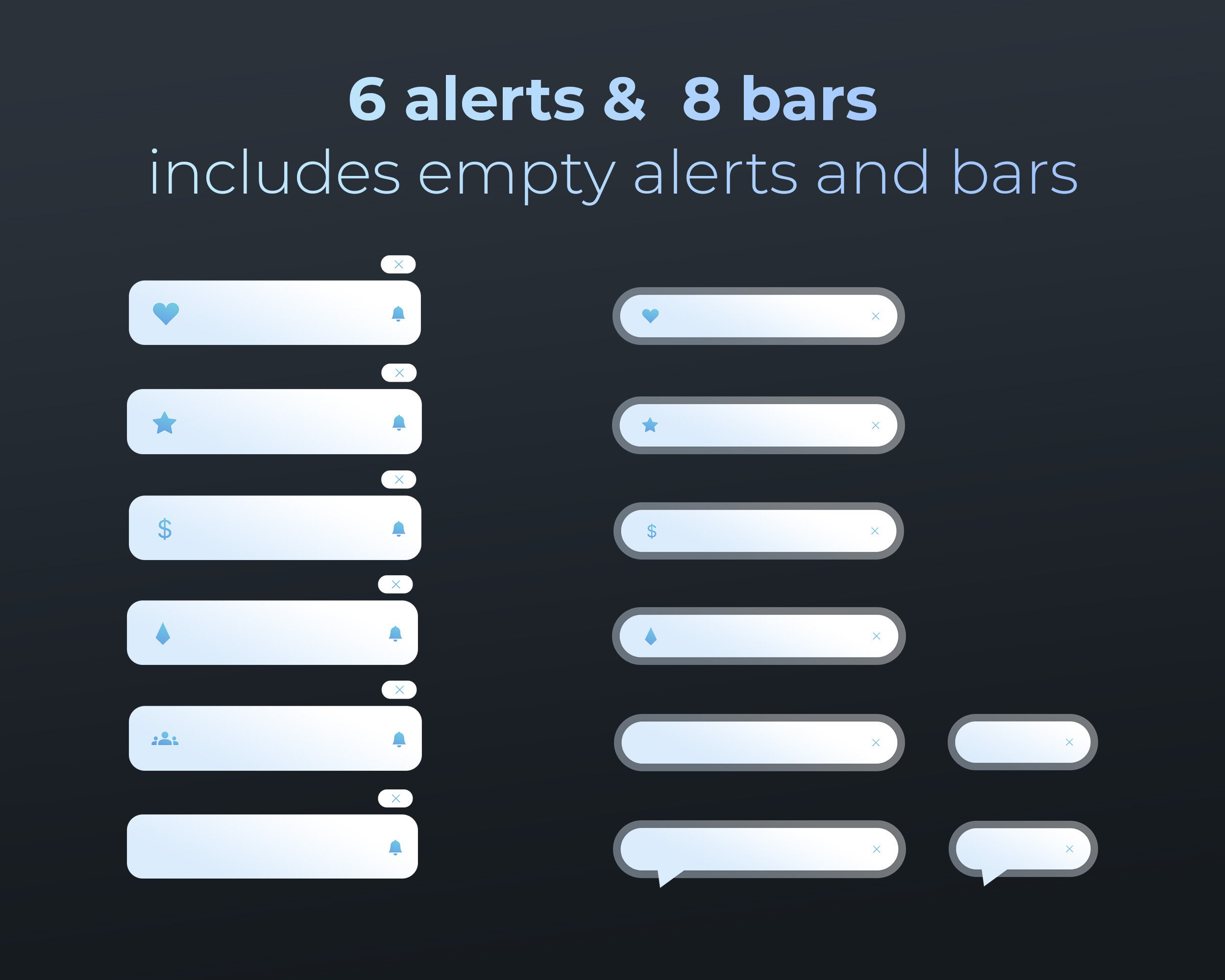 Twitch Package Blue, Stream Screens, Dreamy Stream Pack Blue, Animated ...