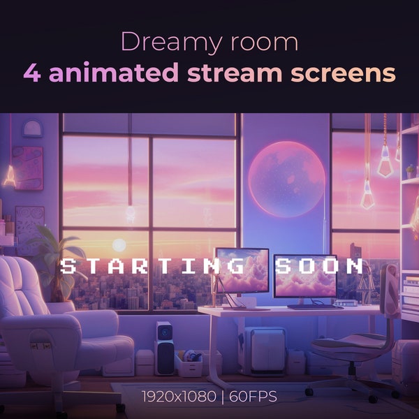 Screens for Vtuber - Etsy