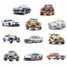 Cute and Cool Cartoon Cars Clipart Set, Cars Trucks PNG Clip Art - Etsy
