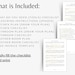 Interior Design Site Measure List, Room Measurement Tracker, Interior ...