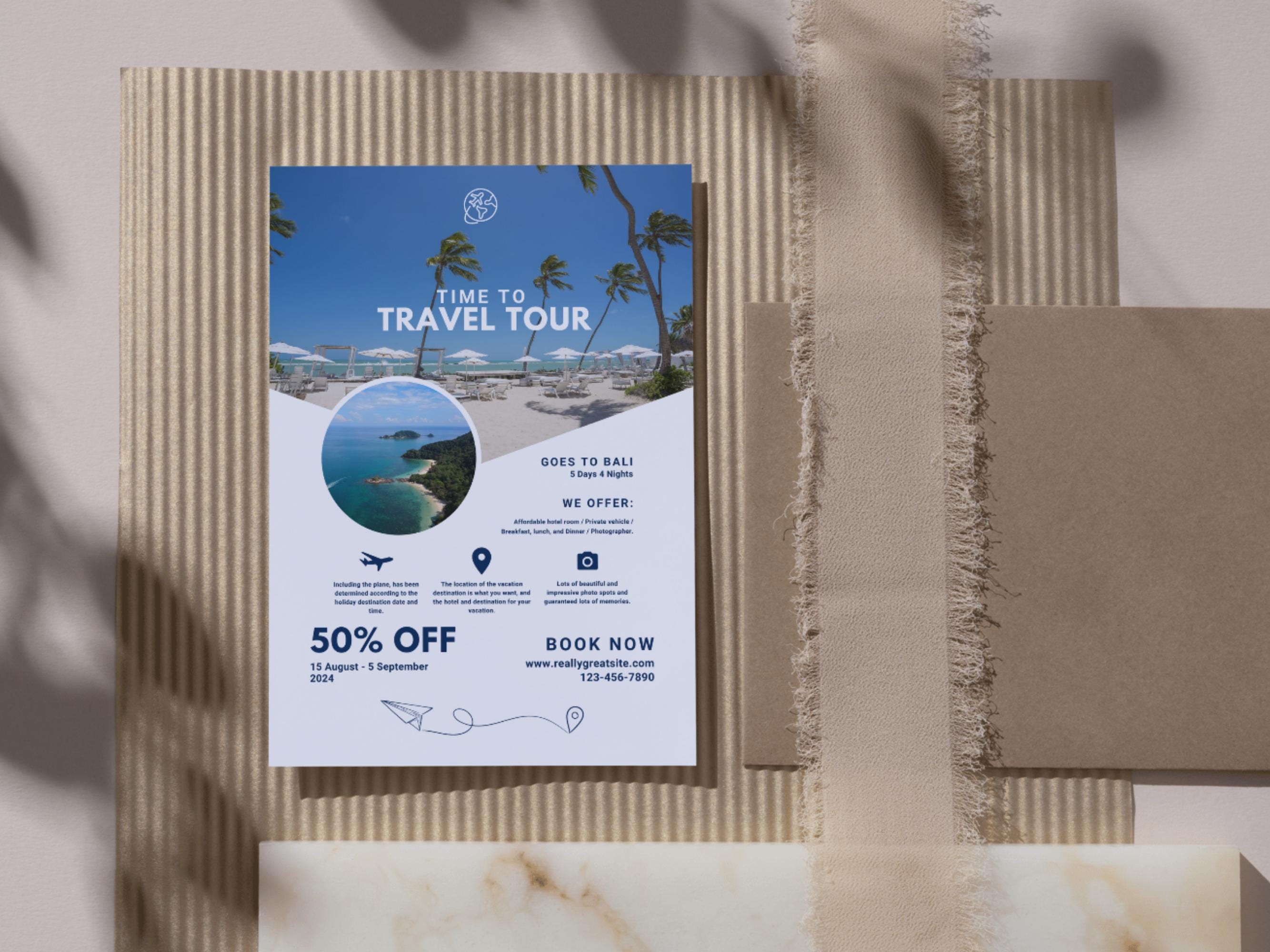 Travel Canva Template, Travel Instagram Post, Travel Flyer Template ...