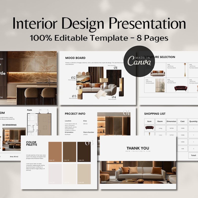 Mood Boards for House - Etsy UK