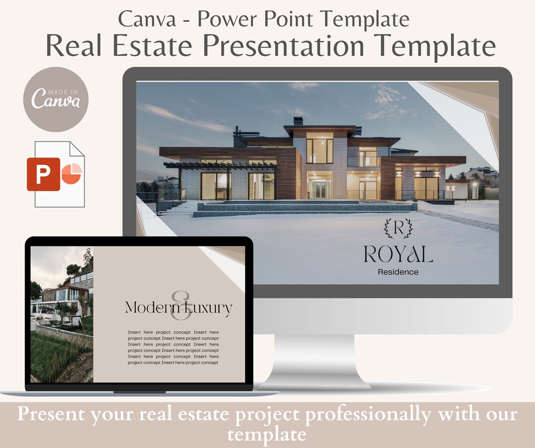 Real Estate Presentation Template Realtor Business Template Clients ...