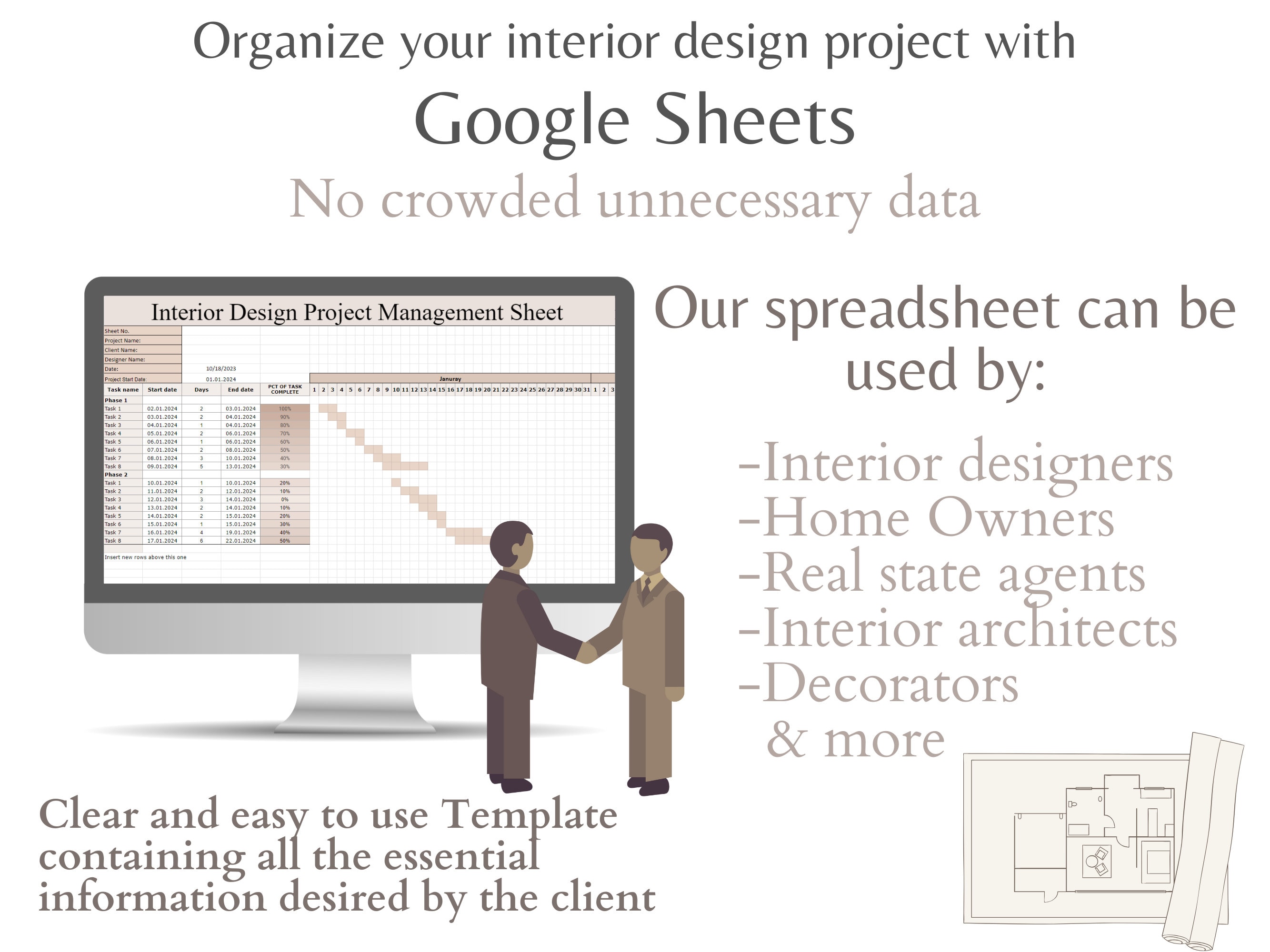 Interior Design Specifications Template FFE Interior Designer Project ...