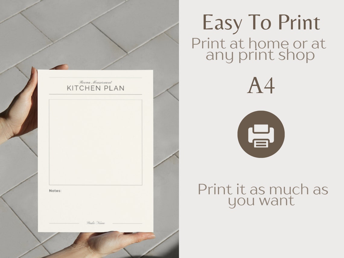 Rooms Measure Checklist Interior Design Site Measurement Template ...