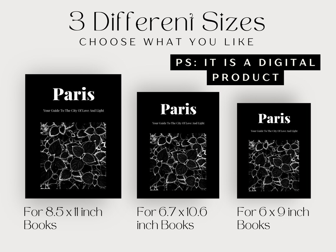 Decorative Fake Book Cover Template Faux Coffee Table Books Printable ...