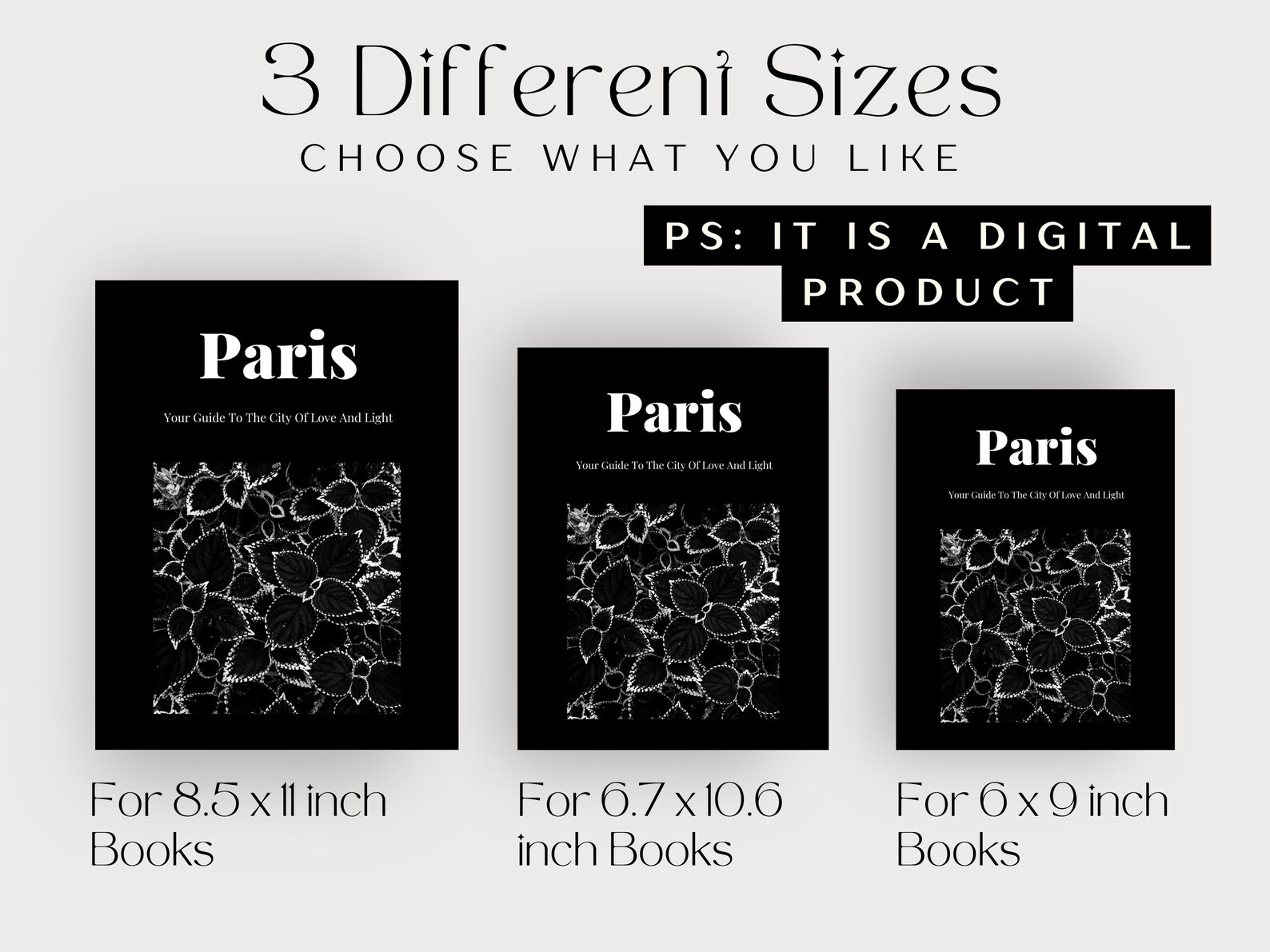 Decorative Fake Book Cover Template Faux Coffee Table Books Printable ...