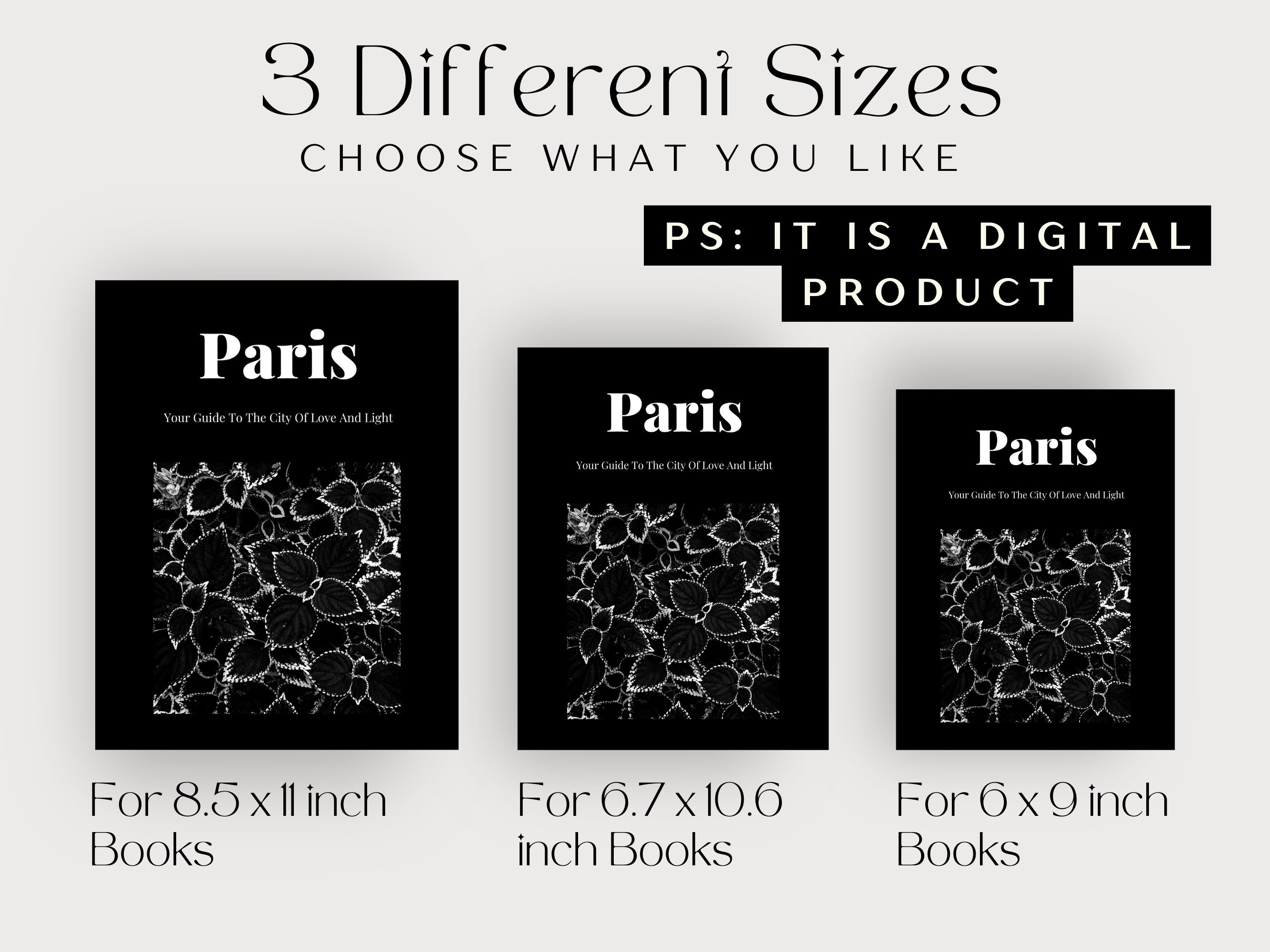 Decorative Fake Book Cover Template Faux Coffee Table Books Printable ...