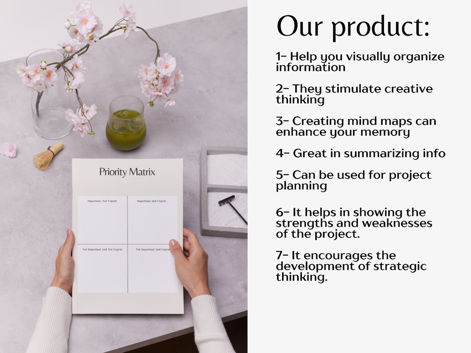 Brainstorm Template Bundle Productivity Digital Planner Mind Map ...