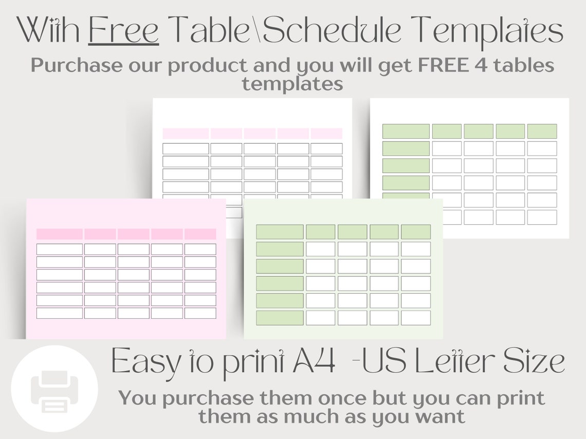 Mind Map Template Printable Mind Map Planner Brainstorm Diagrams Study ...