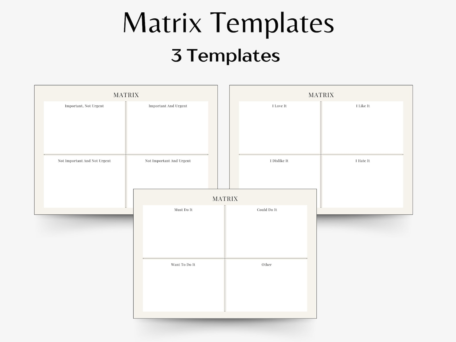 Brain Dump Planner Bundle Mind Map Template ADHD Weekly Planner Daily ...