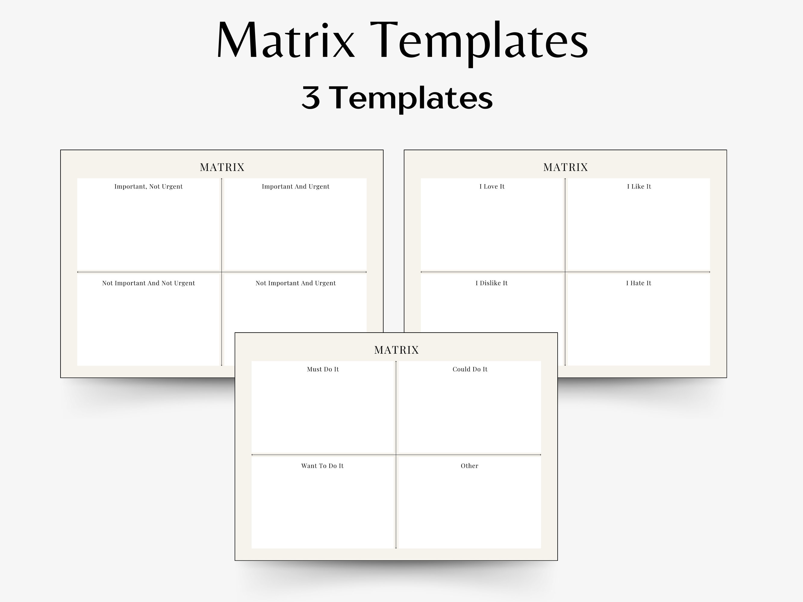 Brain Dump Bundle Planner Brainstorming Template ADHD Daily Planner ...