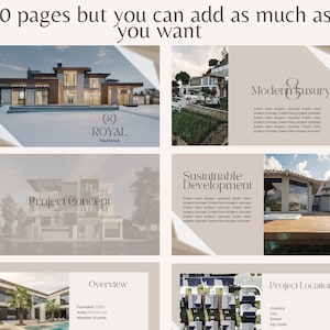 Real Estate Presentation Template Realtor Business Template Clients ...
