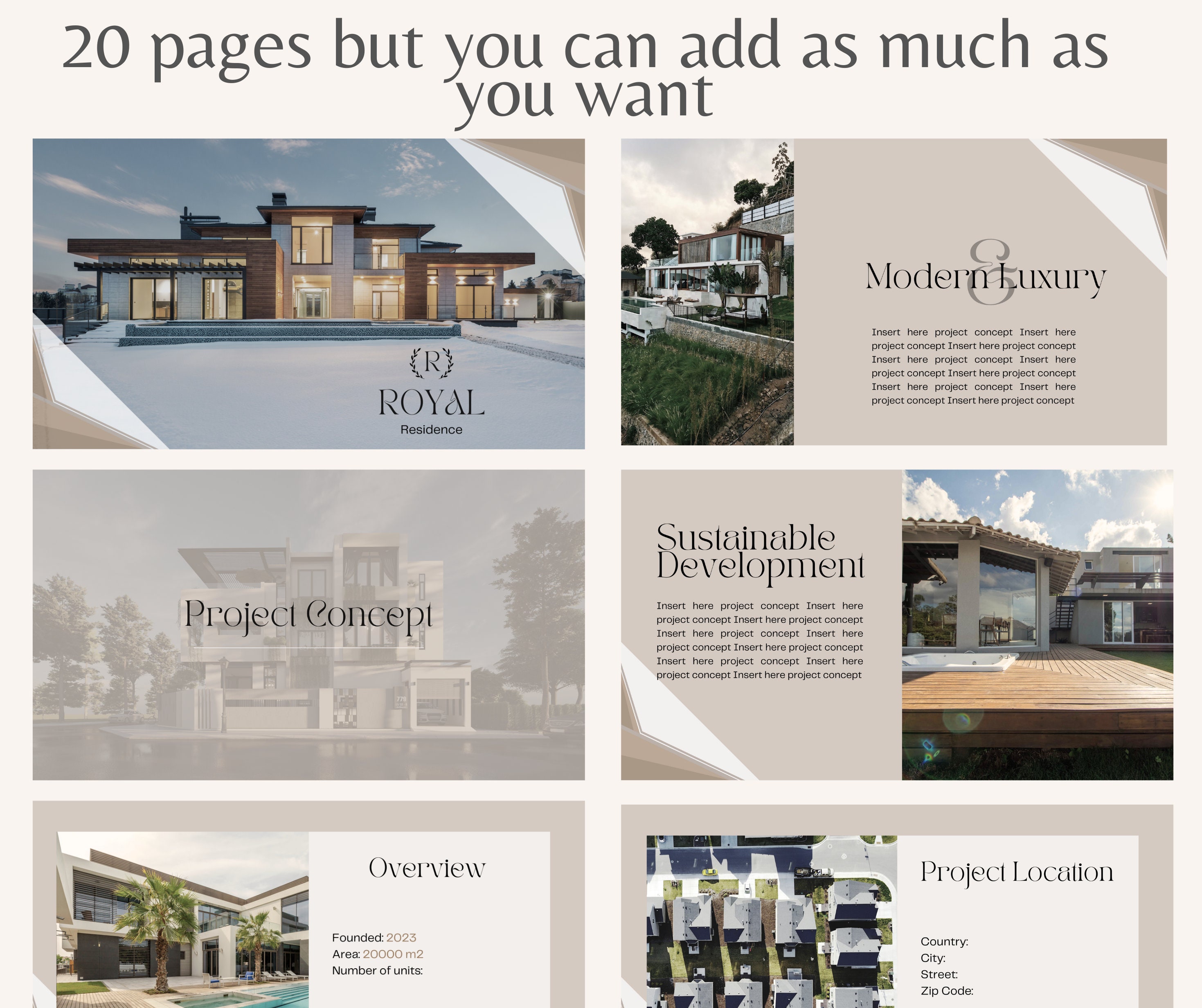 Real Estate Presentation Template Realtor Business Template Clients ...