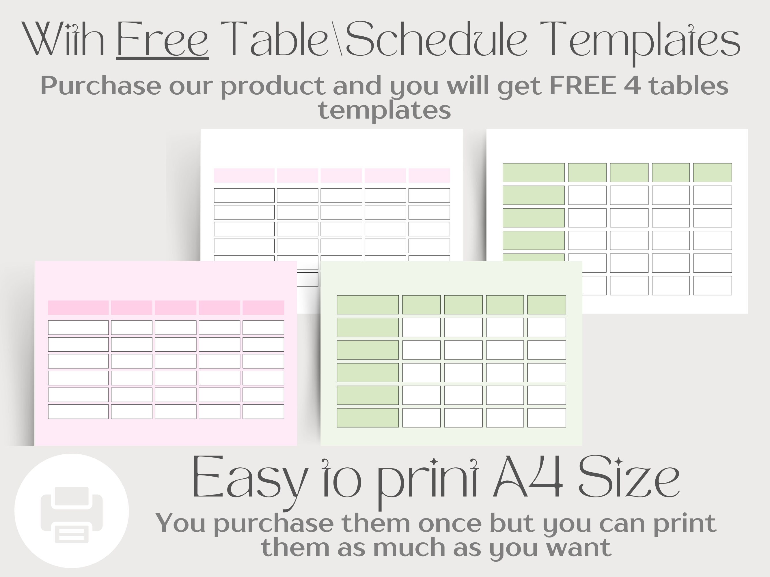 Mind Map Template Printable Mind Map Planner Brainstorm Diagrams Study ...