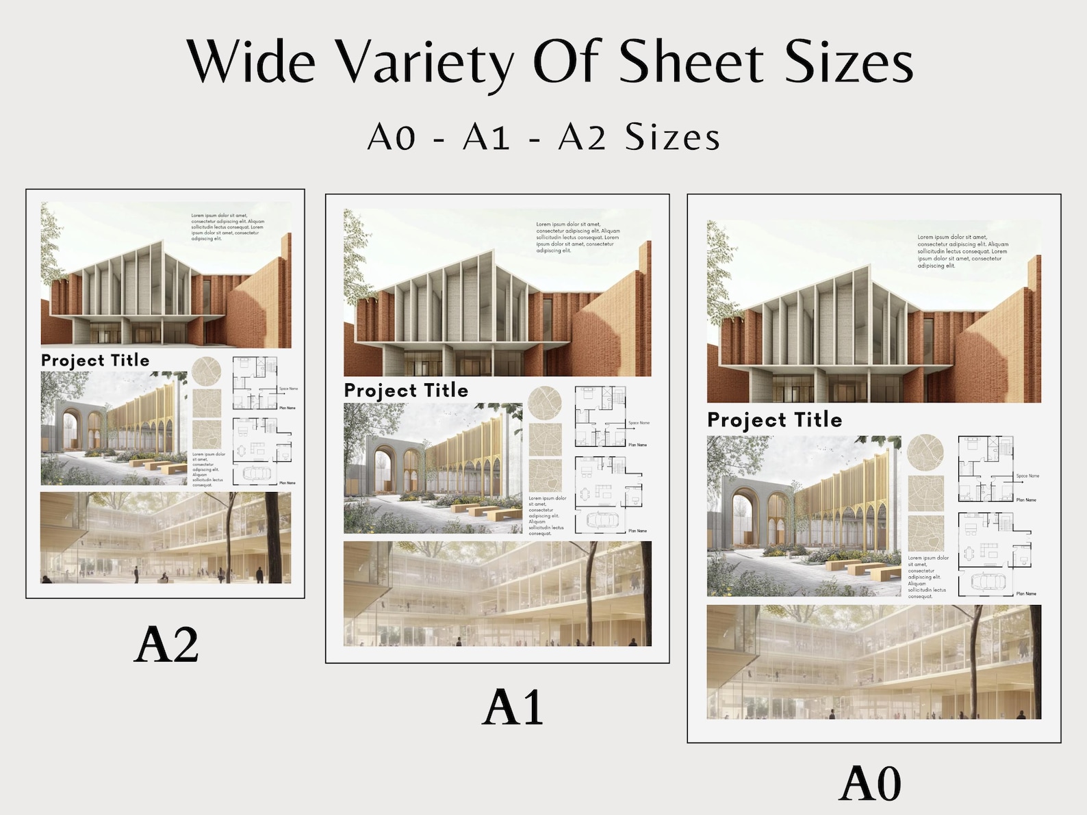 Architecture Presentation Board Template Architecture Poster Canva ...