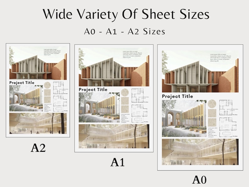 Architecture Presentation Board Template Architecture Poster Canva ...